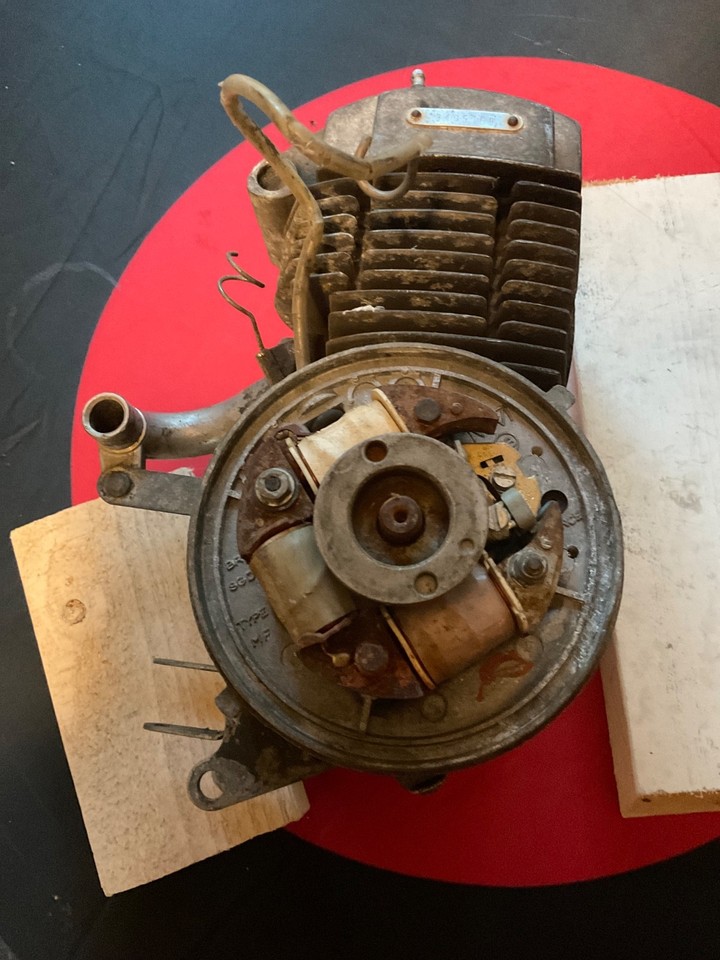 1979 MOTOBECANE 50V 50 MOPED ENGINE with cylinder ,CLUTCH AND PISTON | eBay