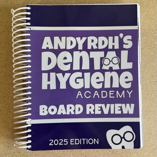 Andy RDH Dental Hygiene Academy NBDHE Board Review Book Hygienist 2025 ...