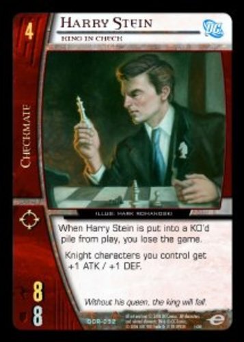 VS System: Harry Stein, King in Check - Foil [Played] DC Infinite ...