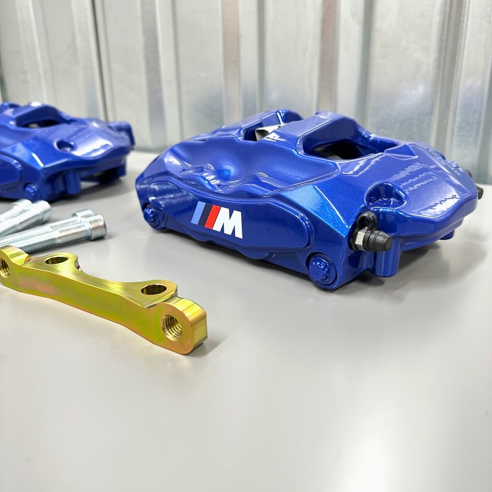 Rear big brake upgrade kit for BMW E90 E91 E92 to install 4pot calipers ...