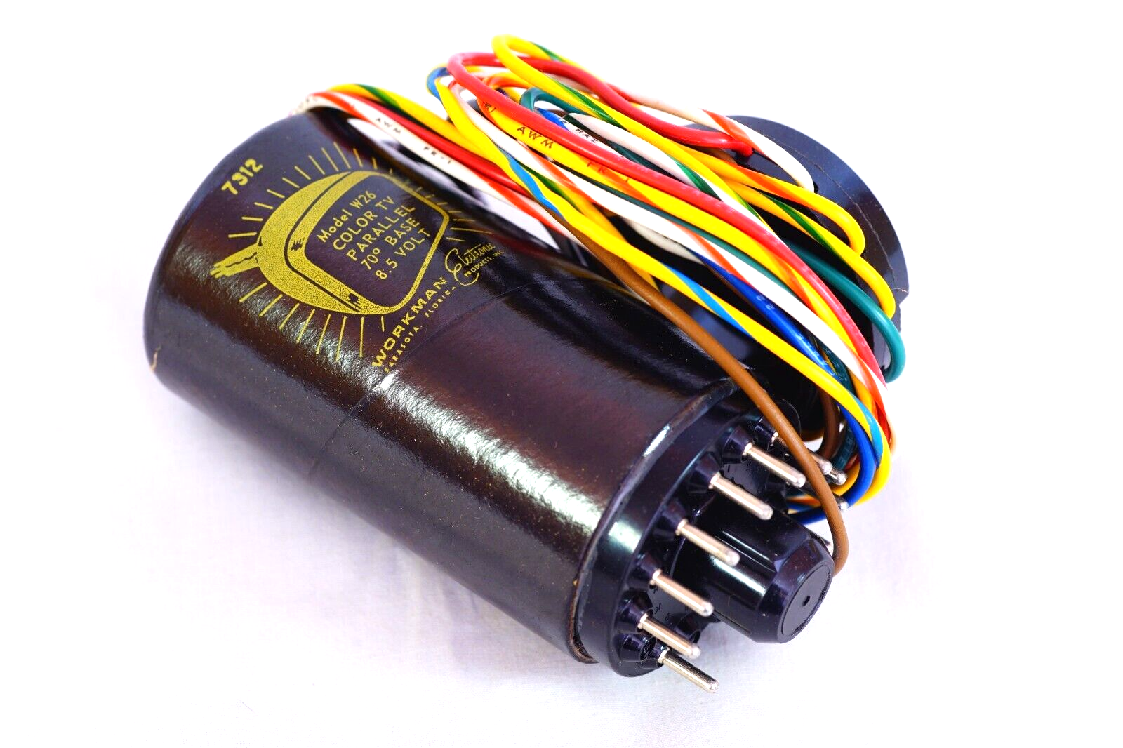 Workman Electronic Color TV CRT Brightener Model W26 TV Vacuum Tube | eBay