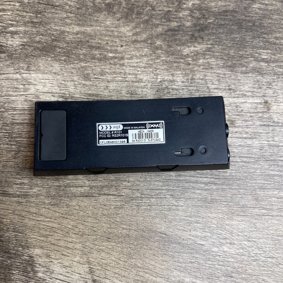 XM SportsCaster R101 Satellite Radio Receiver Black Digital Display ...