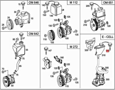 Genuine MERCEDES BBDC 638 638/2 903 906 Housing cover 0014662705 | eBay