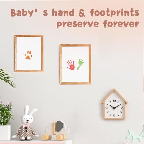 Inkless Baby Hand and Footprint Kit,Clean-Touch Ink Pad 4-Pack, Small 4 ...