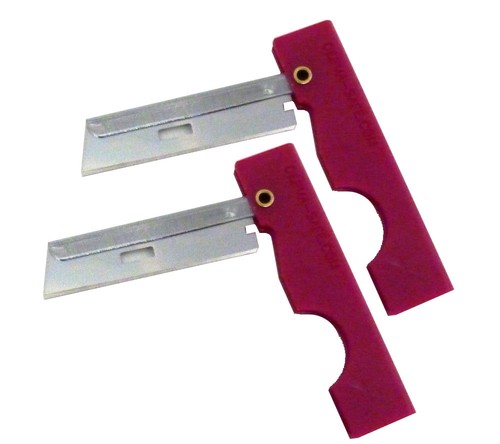 Derma Safe Folding Razor Knife 2 pack Red for SERE Survival Tool Kit ...