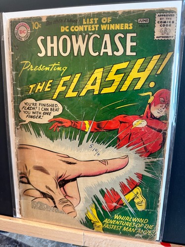 DC's Showcase #8 Presenting The Flash! Rare comic in good condition ...