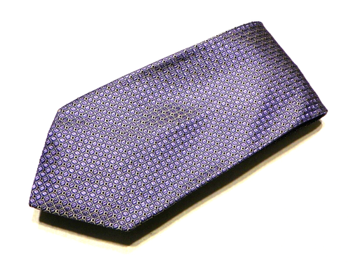 TOM JAMES [ INNOCENTI ] [ GEOMETRIC/PURPLE ] men's tie 100% Silk Made ...