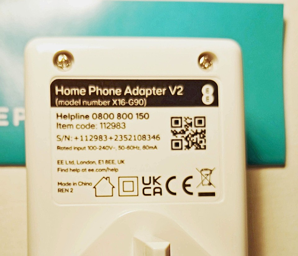 EE / BT digital voice adapter for cordless digital home phone | eBay UK