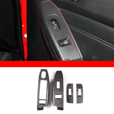 For Hummer H3 2005-2007 Glass Lift Button Decorative Frame Stainless ...