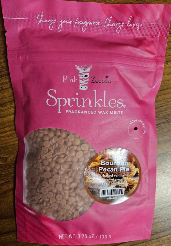 Pink Zebra wax Sprinkles - NEW - Over 100 Factory Sealed 3.75 oz. Bags ...