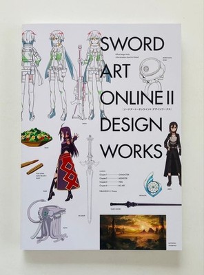 Sword Art Online Ⅱ Design Works SAO Official Art Book Anime | eBay