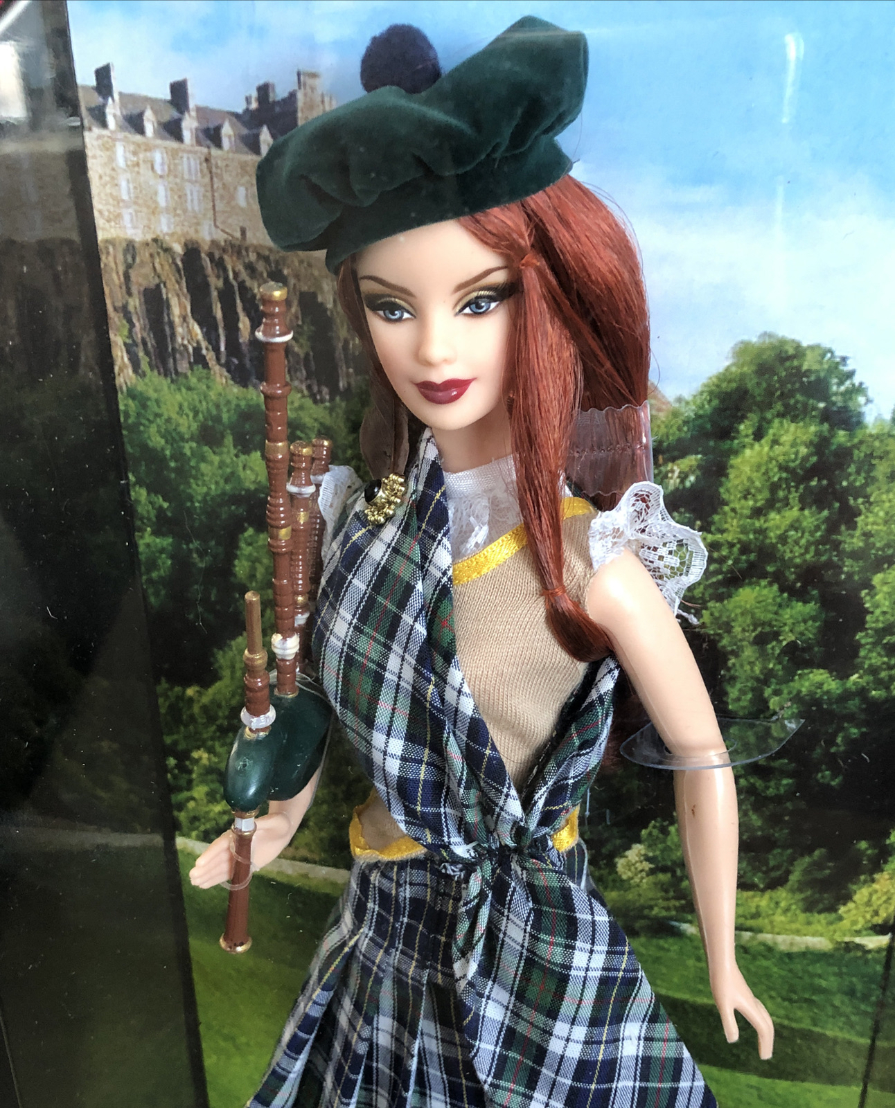 Dolls Of The World Collection Scotland Scottish Barbie Doll & Barbie ...