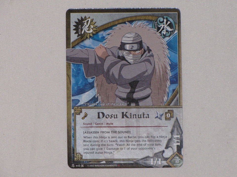 Naruto Dosu Kinuta N-443 Collectible Card Starter Exclusive | eBay