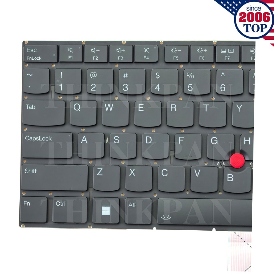 New US Keyboard Backlit for Lenovo Thinkpad T14s Gen 3 Gen 4 E14 Gen 5 ...