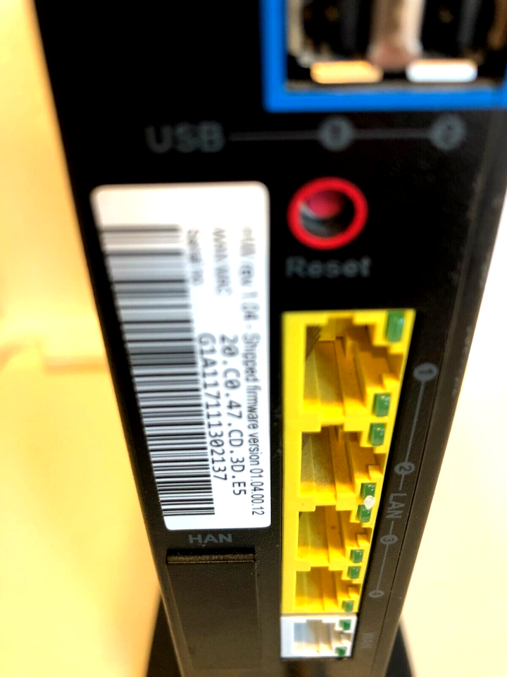 Verizon Fios G1100 Dual Band Quantum Gateway AC1750 Wireless Modem WiFi ...