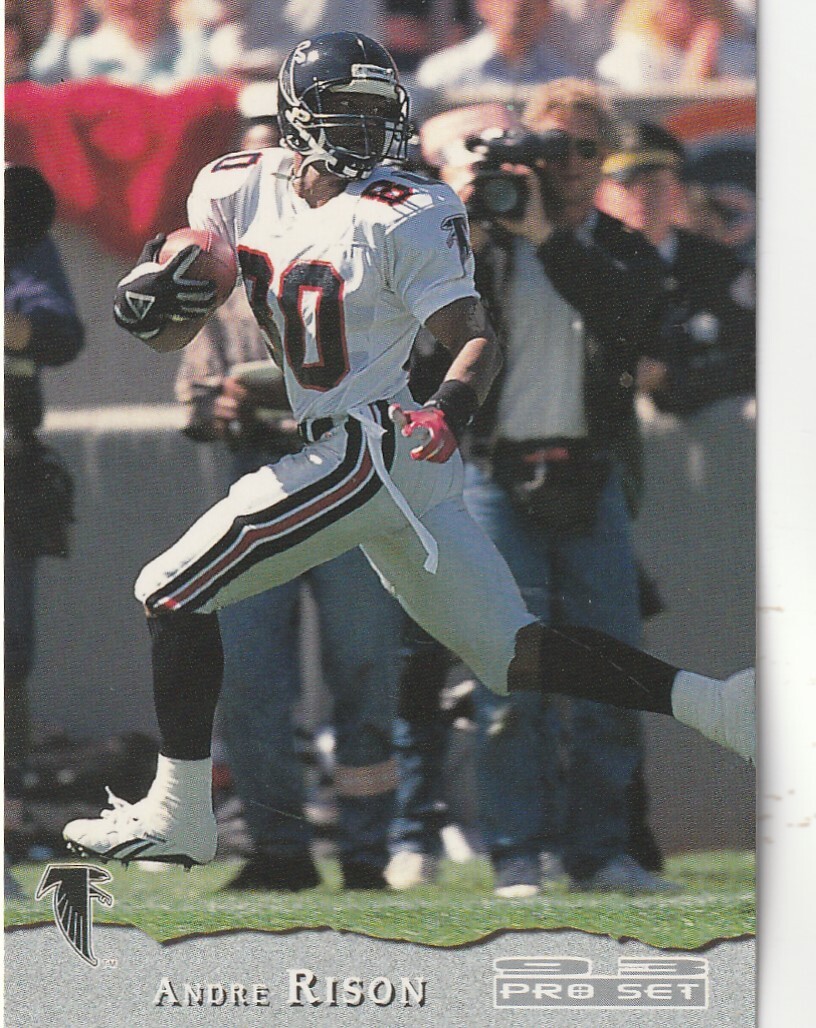 FREE SHIPPING-MINT-1993 Pro Set Andre Rison #68 PLUS FALCONS BONUS ...