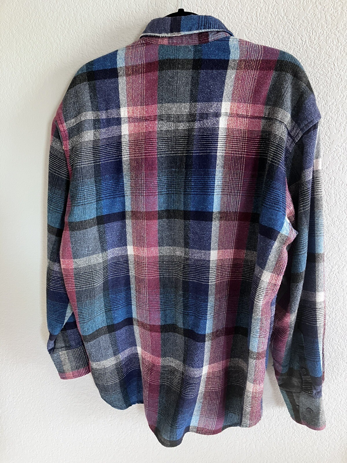 Vintage Twenty X By Wrangler Western Wool Blend Plaid… - Gem
