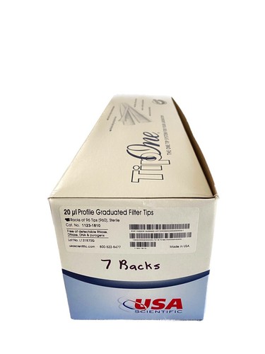 (672) USA TipOne 20uL Profile Filter Pipet Tip Refill Racks 96x7 1123 ...
