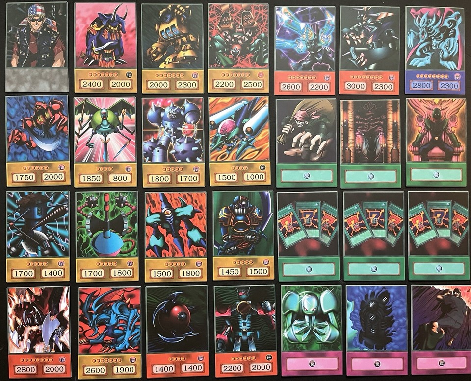 Yugioh Anime 28 Card Set- Bandit Keith (Machine King, Metalmorph, Zoa ...