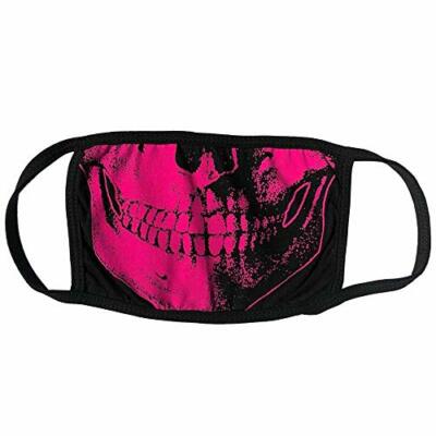 kreepsville 666 Fashion Face Mask Costume Vanity Covering (Skull Mouth ...