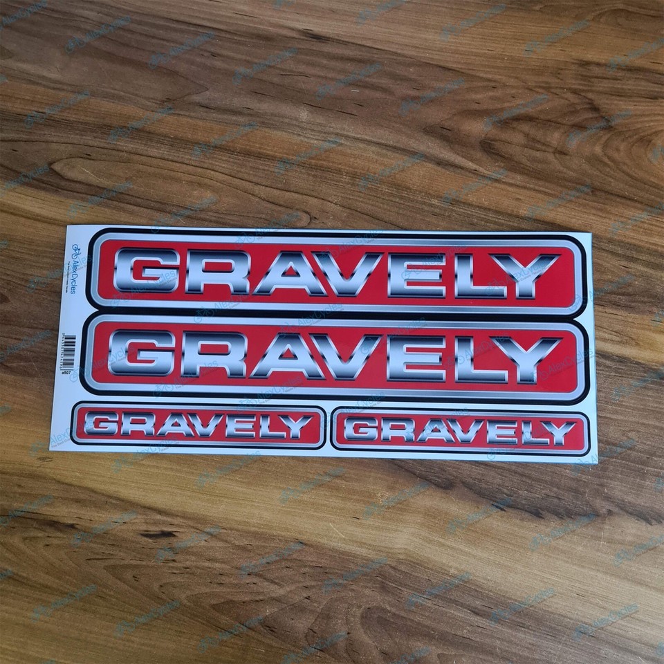 Lg Gravely Mower Lawn Tractor Vinyl Laminated Decals Stickers ...