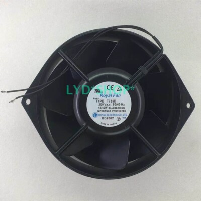 1 Pc. New TYPE T755D Ball Bearing Cooling Fan 200VAC 2-Wire 150*55 | eBay