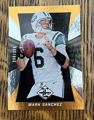Mark Sanchez 2013 Limited 298/399 Jets Football Card | eBay