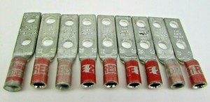 Lot Of 9 Thomas & Betts/Panduit 8-6 SOL 8 STR 23N Terminal Connection ...