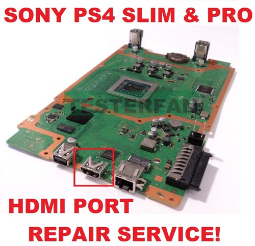 Fix Broken Sony PS4 Slim & Pro System Motherboard HDMI Port Repair ...