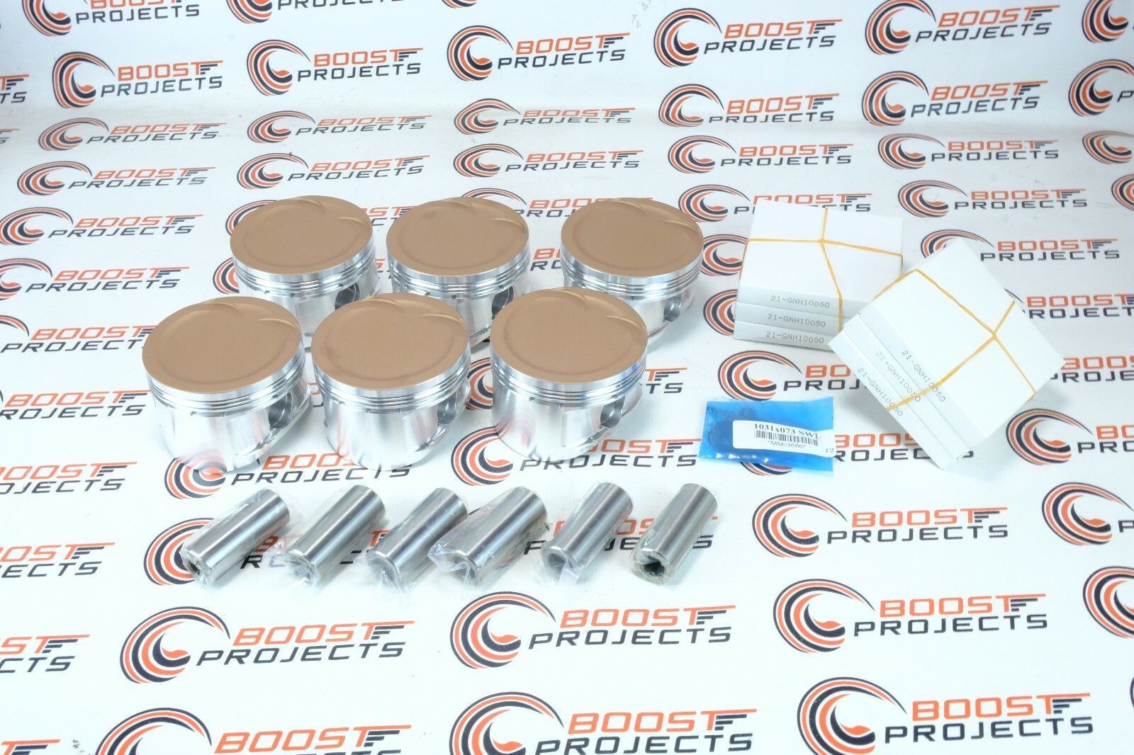 CP 100.5mm 9.0 CR Ceramic Coating Piston & Manley H-Beam Rods For ...