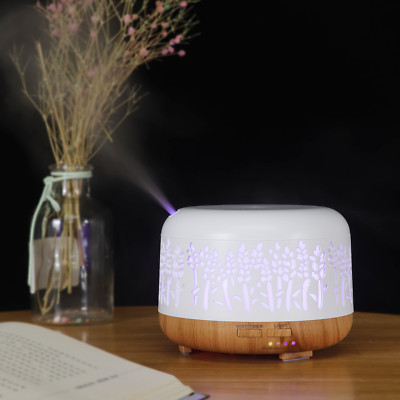 Air Humidifier Essential Oil Diffuser 300ML L Ultrasonic Mist Maker LED ...