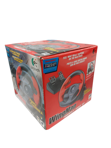 Logitech USB WingMan Formula Force Feedback GP Steering Wheel ...