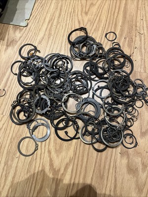ASSORTMENT OF MOSTLY LARGE SNAP RINGS | eBay