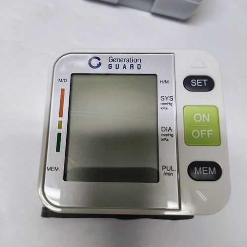 Generation Guard GM-500W clinical wrist blood pressure monitor - No box ...