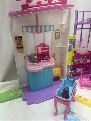 Barbie Folding Pet Care Center Animal Vet Clinic Animals Play Set Vet ...