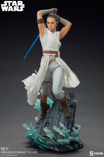 SIDESHOW REY SKYWALKER PREMIUM FORMAT EXCLUSIVE STAR WARS STATUE FIGURE ...