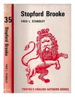 Standley, Fred L. Stopford Brooke / Di Fred L. Standley 1972 Copertina ...