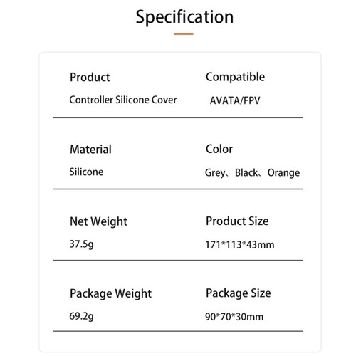 High-elastic Soft Silicone Cases for AVATA / FPV Remote Anti-deform ...