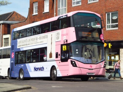 First Eastern Counties 35199 SK16GVY 6x4 Quality Bus Photo | eBay UK