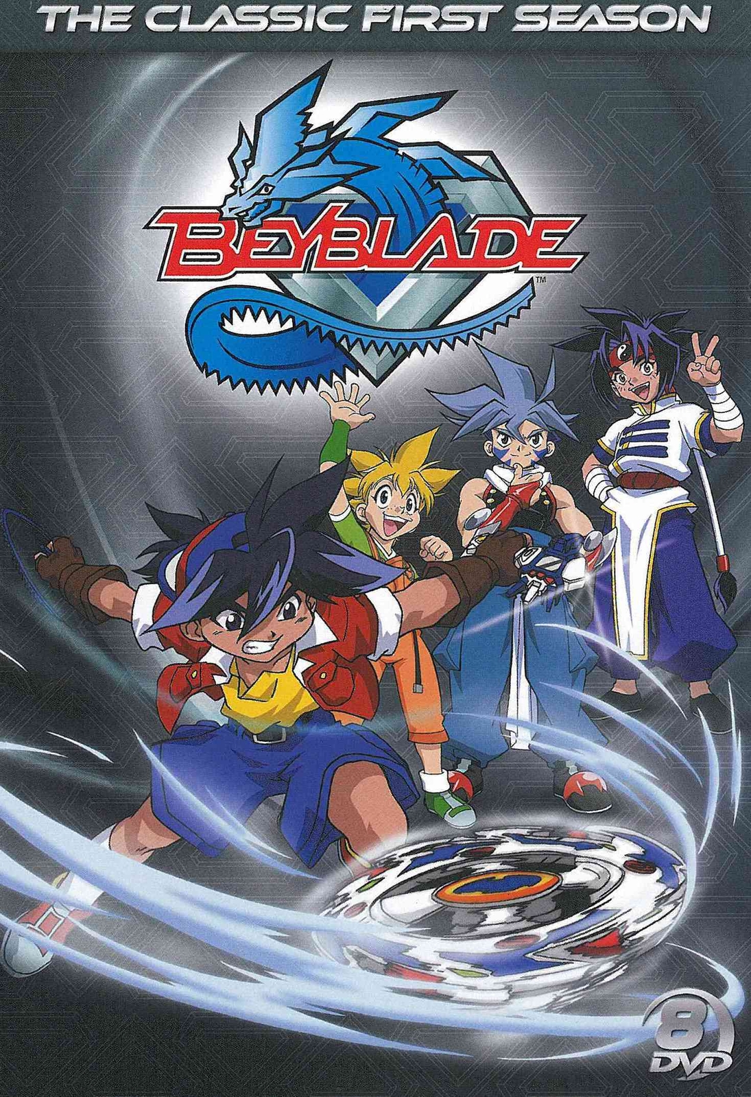 Beyblade: The Original Classic First Series (DVD, 2014, 8-Disc Set) for ...
