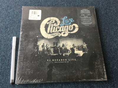 Chicago – Live VI Decades Live (This Is What We Do) EU 4CD+DVD Box Set ...