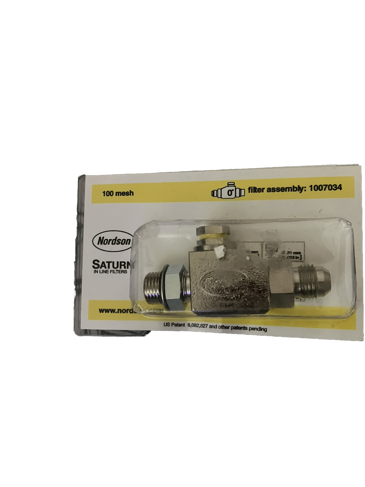 Nordson Saturn 100 Mesh Straight In-line Filter 1007034 | eBay