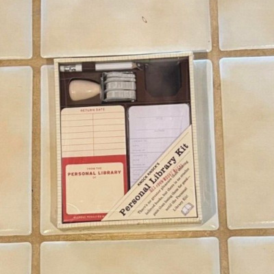 Personal library kit ensures your books are returned & adds a touch of ...