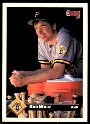 1993 Donruss Baseball Card Bob Walk Pittsburgh Pirates #546 | eBay