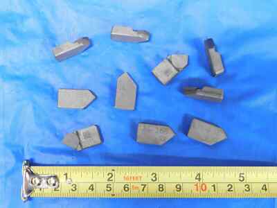 10pcs NEW 131-168 9X 883 CARBIDE BRAZED TURNING INSERTS LATHE TOOL BIT ...
