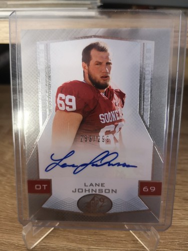 Lane Johnson 2013 SPx #122 Rookie Signatures # 253/299 | eBay