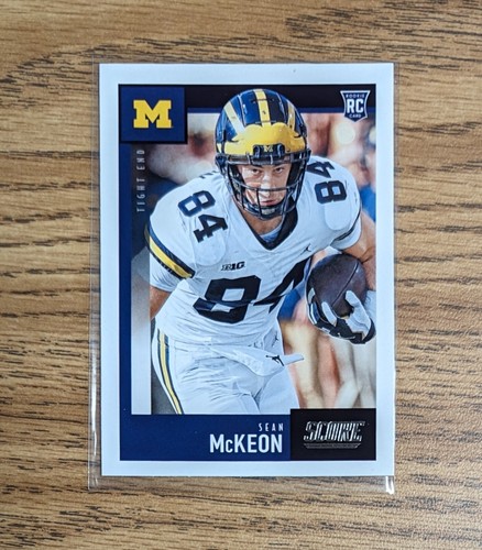 2020 Score Rookies #410 Sean McKeon - Michigan Wolverines Rookie RC | eBay