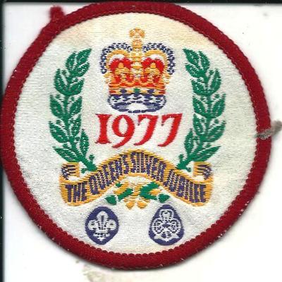 bp 04 Boy scout - The Queen's Silver Jubilee - badge . 1977 | eBay UK