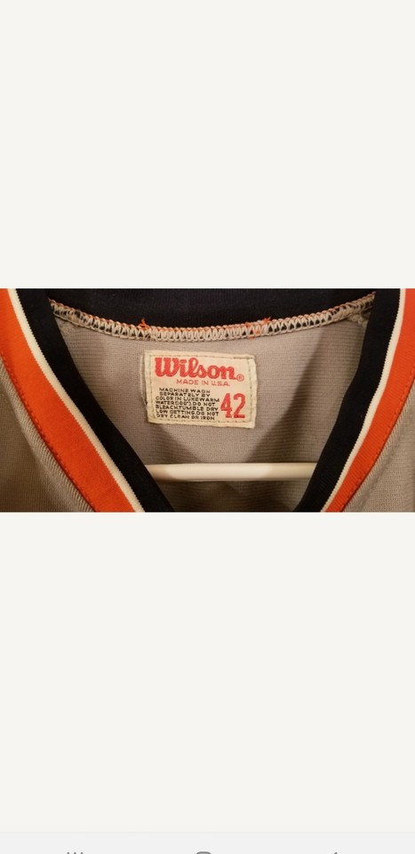 1983 DETROIT TIGERS ROAD JERSEY GAME WORN BY ROGER CRAIG | eBay
