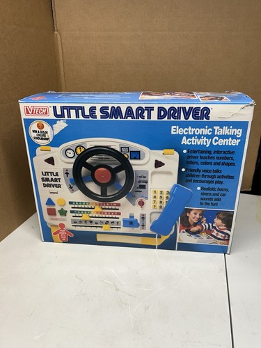 Vintage 1989 Little Smart Driver VTech Pre School Electronics Phone ...
